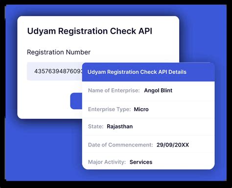 Udyam Registration Check Api Surepass