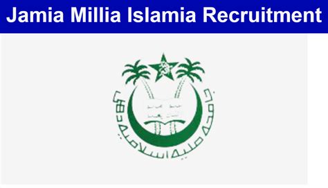 Jamia Millia Islamia 1 Assistant Professor Job Vacancy Apply Offline