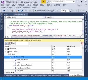 Using The Esp Rtos Sdk To Create Multi Threaded Firmware Visualgdb Tutorials