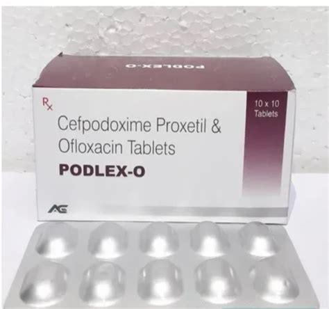 Cefpodoxime Proxetil Ofloxacin Tablets At Rs 8900 Box Cefpodoxime Proxetil And Potassium