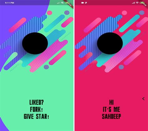 A Flutter Based Liquid Swipe