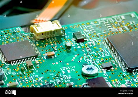 Electronic Circuit Board Mainboard Of Computer Computer Integrated Circuit Board Detail Of
