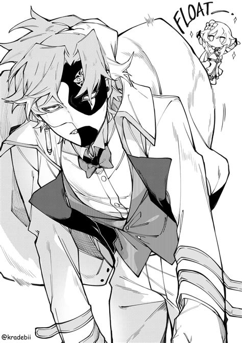 Lumine And Dottore Genshin Impact Drawn By Kradebii Danbooru