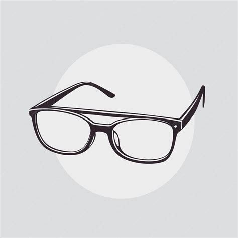 Eye Glasses Vector Illustration Premium Vector