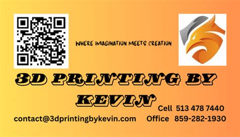 Your Vision Our Expertise 3d Printing By Kevin