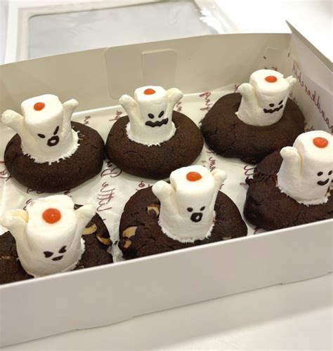 할로윈 키즈쿠킹클래스 3탄 마시멜로우 유령쿠키 네이버 블로그