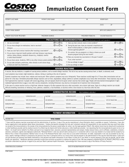 12 Printable Immunization Records Free To Edit Download And Print Cocodoc