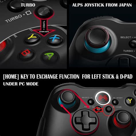 BEITONG PC Switch Gaming Controller Bluetooth Game Controller Dual