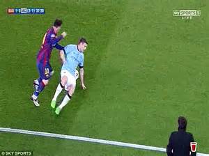 Lionel Messi Nutmegs James Milner And Leaves Him On His Backside After Doing The Same To