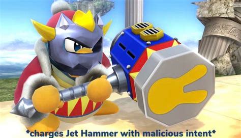 Dedede Jet Hammer Blank Template Imgflip