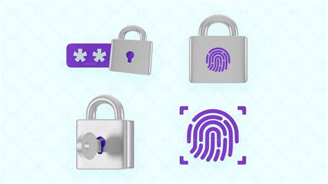 Password Protection 3d Icons Graphics Motion Array