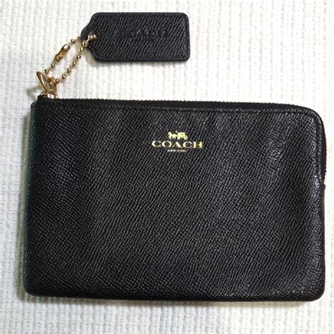 Coach Bags Coach Black Zippered Pouch Poshmark