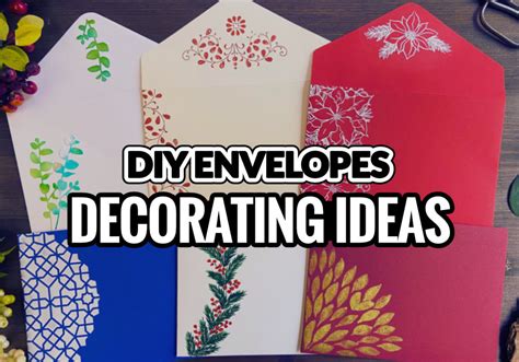 DIY Envelopes Decorating Ideas NordicBee