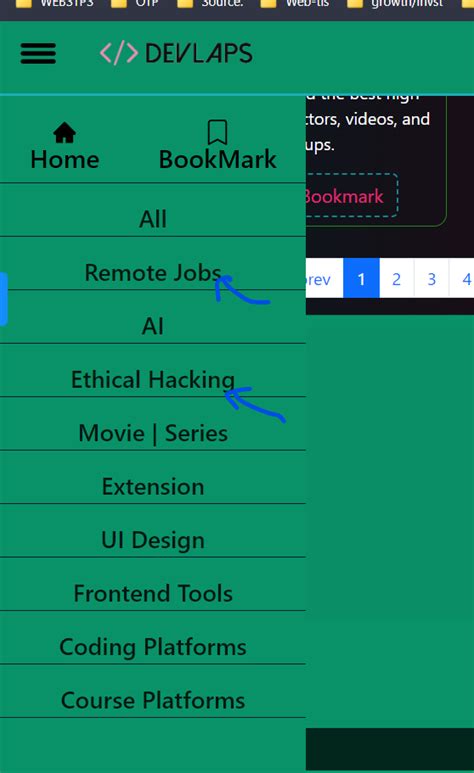 add hover effect on the sidebar · issue 24 · himanshunarware devlabs