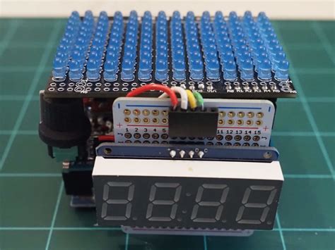 Old Becomes New Again With This Glowing Clock Arduino Blog
