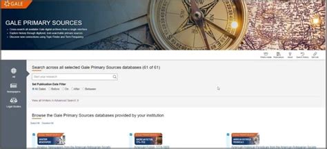 Gale Primary Sources And Gale Digital Scholar Lab