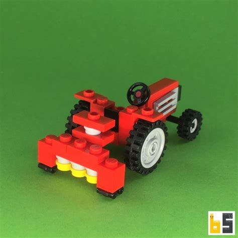 Mini Tractor Kit From Lego Bricks The Brickworms