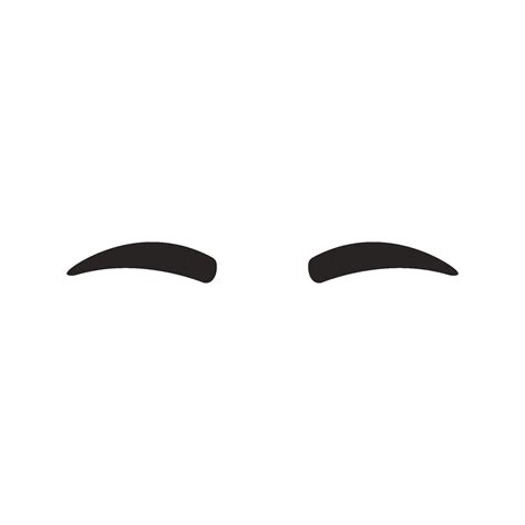 Eyebrow Icon Vector 34212991 Vector Art At Vecteezy