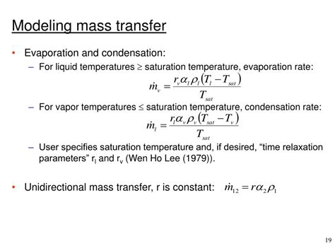 Ppt Lecture 18 Eulerian Flow Modeling Applied Computational Fluid