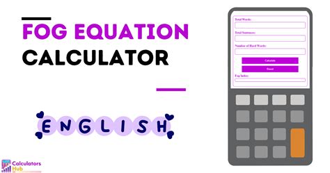 Fog Equation Calculator