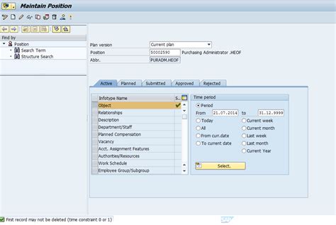 Solved Delete Position First Record May Not Be Deleted SAP Community