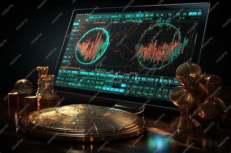 Premium Ai Image Analysis Of Bitcoin And Cryptocurrency With Conceptual Chart And Fluctuation