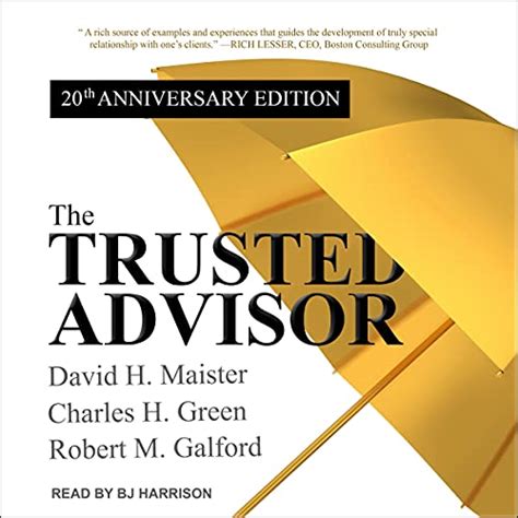 Book The Trusted Advisor 20th Anniversary Edition Ele Group