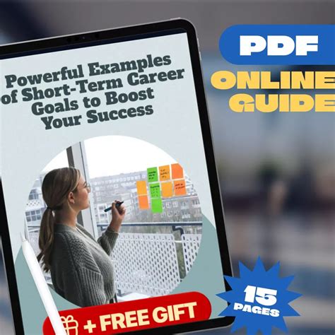 Powerful Examples Of Short Term Career Goals To Boost Your Success