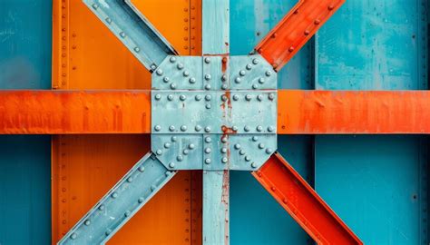 Modern Abstract Structural Elements Aesthetic Patterns In Engineering