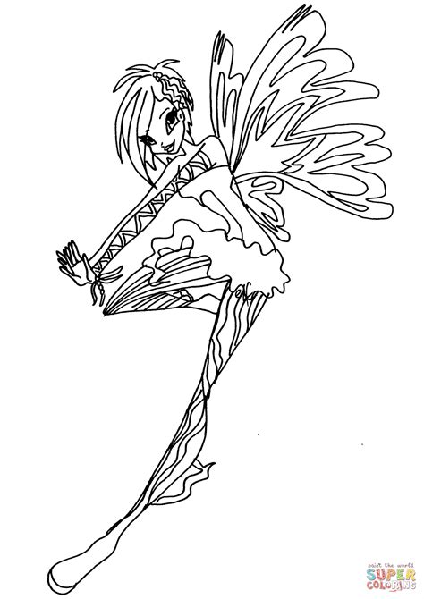 Desenho de Sirenix Tecna para colorir | Desenhos para colorir e ...