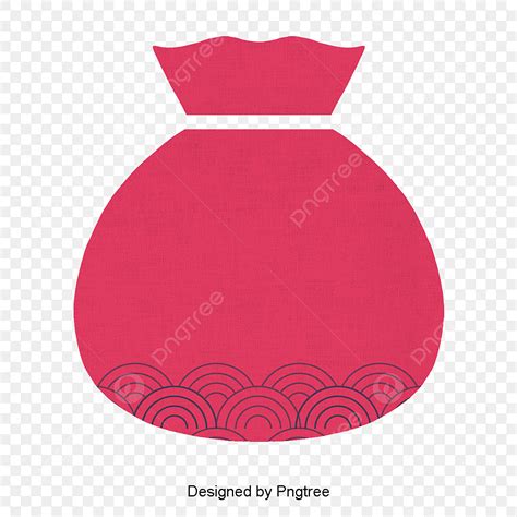 한국 전통 새해 일러스트 가방 복주머니 전통문양 새해 한국의 설날 전통적인 가방 Png 일러스트 및 Psd 이미지 무료 다운로드 Pngtree