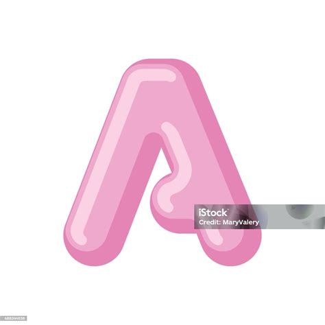 문자 A 사탕 폰트입니다 캐 러 멜 알파벳입니다 롤리팝 글자입니다 달콤한 Abc 가입 귀여운에 대한 스톡 벡터 아트 및 기타 이미지 귀여운 롤리팝 모양 Istock