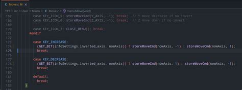 Bug Not Right Extruder Moving If Press Button And Turn Knob In The