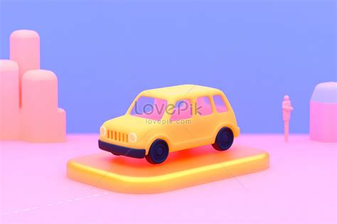 디자인을 위한 만화 자동차 일러스트 무료 다운로드 Lovepik