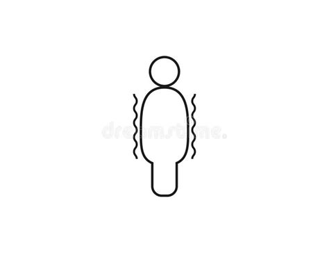 Trembling People Health Icon Vector Illustration Stock Vector