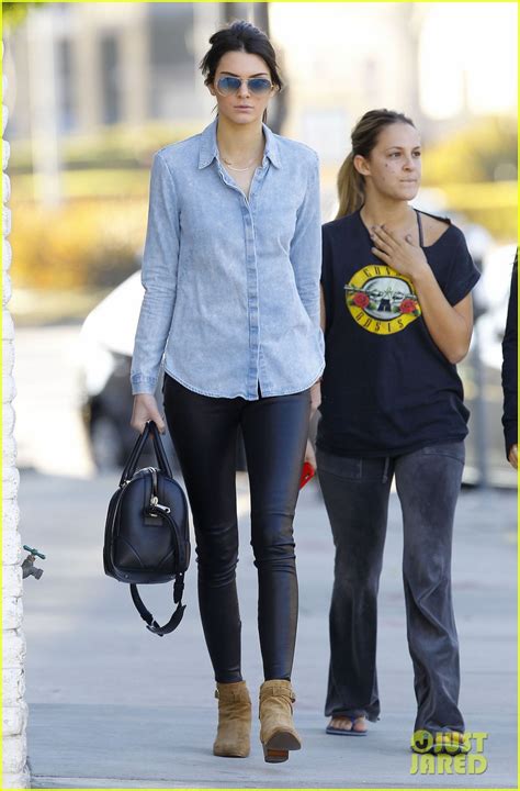 Kendall Jenners Backless Denim Button Down Is Totally On Point Photo 3272493 Kendall Jenner