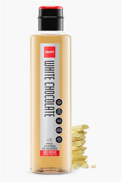 Shott White Chocolate Syrup Shott Vanilla Syrup Hd Png Download