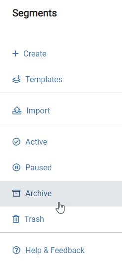 archiving and restoring archived segments dailystory documentation