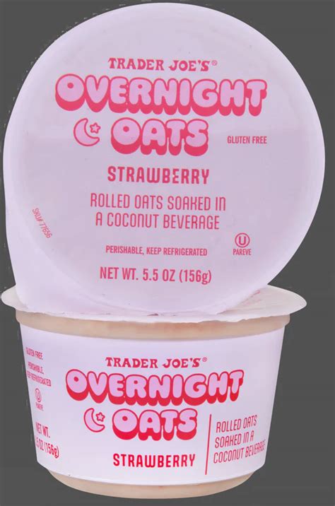 Trader Joes Overnight Oats Strawberry Fig App