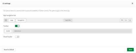 Advanced Options Is Missing In A Qlik Cloud App Qlik Community 2465634