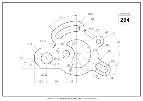 D Cad Exercises Studycadcam Iphone Wallpaper Na Vrogue Co