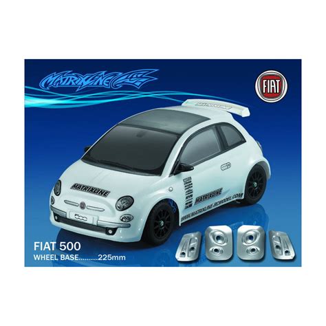 Fiat 500 Clear Body Shell