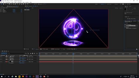 학생작품 애프터 이펙트 효과 세이버 Saber Youtube