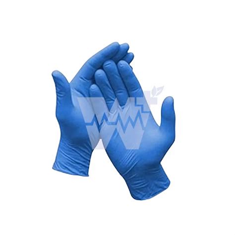 Protus Powder Free Nitrile Examination Gloves Blue 4 Mil At ₹ 200