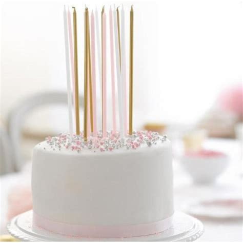 Jual Lilin Panjang Lurus Lilin Ulang Tahun Panjang Perlengkapan Ulang Tahun Dekorasi Kue