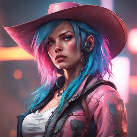 Ai产生的 女牛仔 赛博朋克 Pixabay上的免费图片 Pixabay