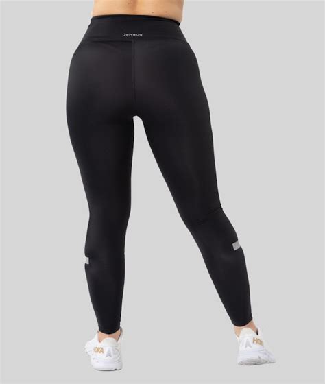 Agile Medium Compression Tights True Black