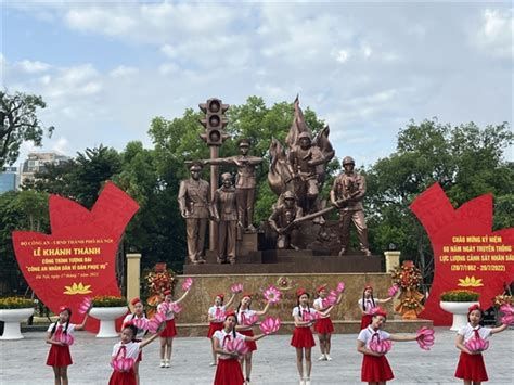 Khánh Thành Tượng đài Công An Nhân Dân Vì Dân Phục Vụ” Ngợi Ca Vẻ đẹp