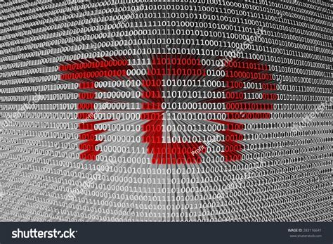 Binary Code Transmission Control Protocol Stock Illustration 283116641