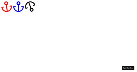 Inline Svg Javascript With Object Codesandbox